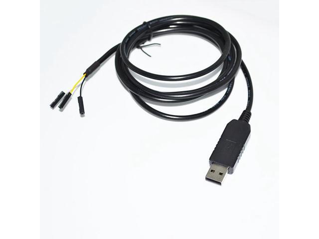 FT232RL RS232 USB TO 3PIN 3 WAY JUMPER DEBUG DOWNLOAD CABLE FOR ...