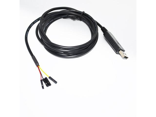 FT232RL USB TO RS232 CONVERTER 4PIN 4 WAY JUMPER DEBUG DOWNLOAD CABLE ...