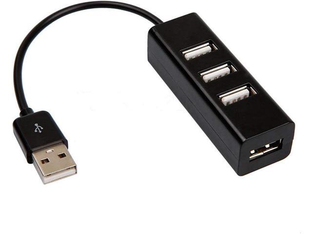 MIni USB Port Expansion Hub, Portable 4 Port USB 2.0 Hub for Mac ...