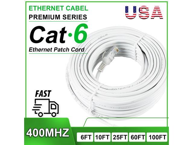 UltraPoE Cat6 Ethernet Cable 60ft 5-Pack Network Cable RJ45 cat 6 ...