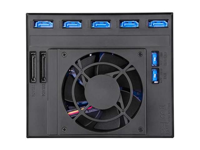 SilverStone Technology Hard Drive Enclosure Internal, 3 X 5.25 Inch to ...