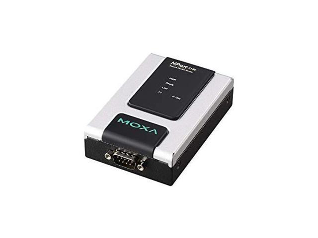 MOXA NPort 6150 -1 Port RS-232/422/485 Secure Device Server, 12-48V, w ...