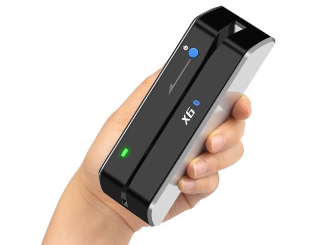3 Track Bluetooth X6BT VIP Card Reader Writer Encoder POS Strip Card ...