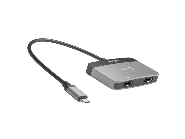 j5create 8K USB Type C to Dual HDMI Display Adapter - Single 8K60/4K144 ...