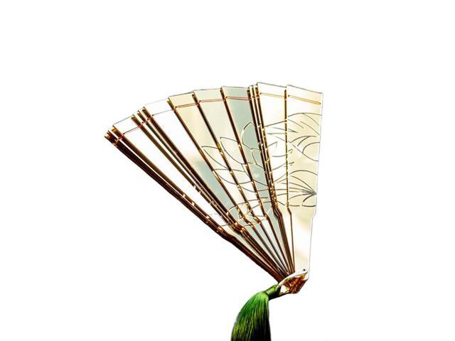 Seaehey Anime Doma Hand Fan Demon Cosplay Douma Folding Fans Prop ...
