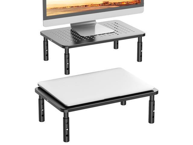 WALI Monitor Risers for 2 Monitors, Computer Monitor Stand for 2 ...