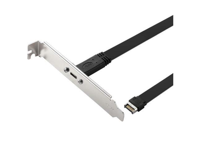 USB 3.1 Type C Front Panel Header Extension Cable cm, USB 3.1 Type E to ...