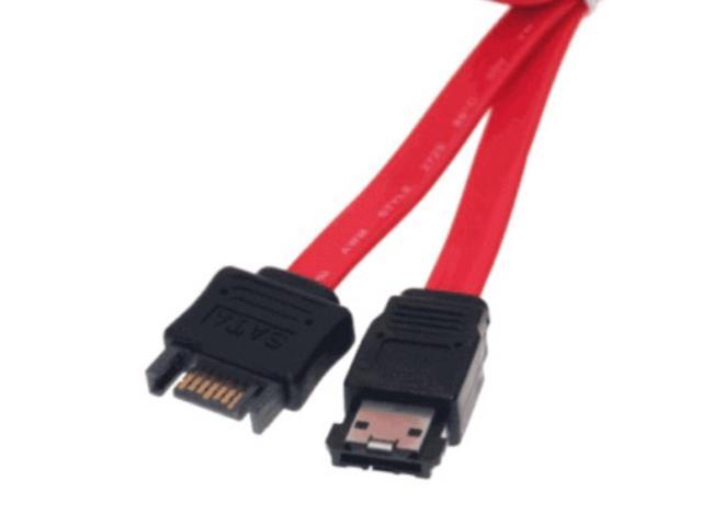CYDZ 40cm SATA Male to eSATA Female Cable for PS3 External HDD and ...