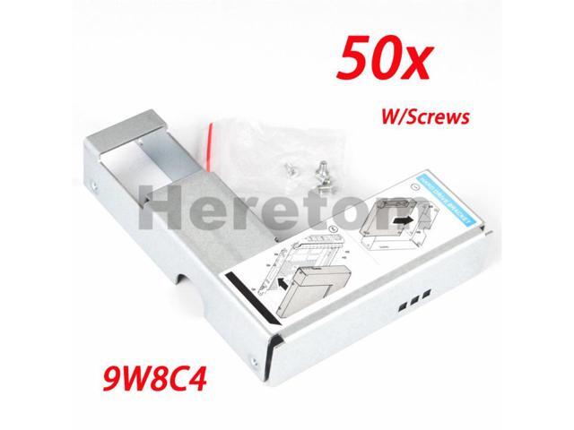 50pcs 9W8C4 Y004G 2.5" to 3.5" Tray Caddy Adapter F238F G302D X968D ...