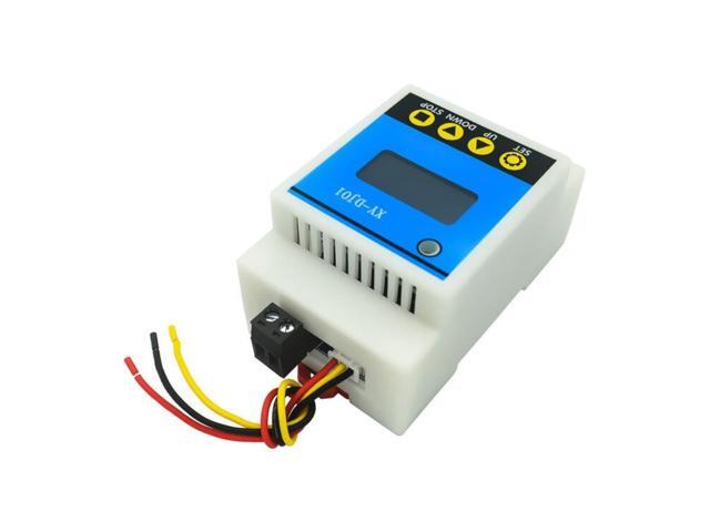 XY-DJ01 one way relay module delay power off and disconnect triggering delay cycle timing ...