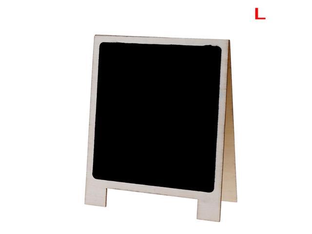 Size L 18*15CM Desktop Writing Boards Wood Tabletop Chalkboard Double ...