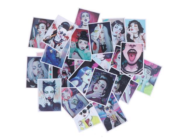 25Pcs/Lot Sexy Girls Stickers for Mobile Phone Car Bicycle Skateboard ...