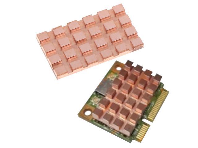 Pure Copper Mini PCI-E Interface Wireless Network Card Heatsink Cooling ...