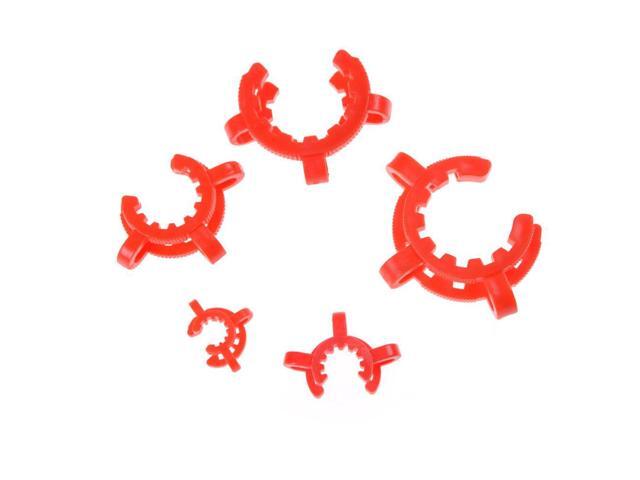 10PCS 14# 11mmx15mm Laboratory Plastic Clip Lab Keck Clamp Use For ...