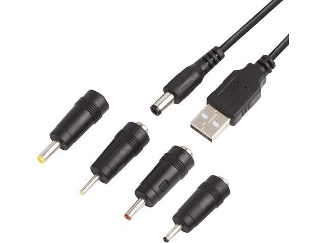 DC Plugs for Small Electronics and Devices Universal 5.5X2.1mm Jack to ...