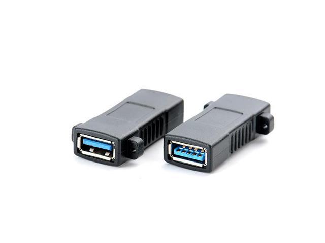 2pcs USB 3.0 Adapter - Type A Female to Female -Connector Converter ...
