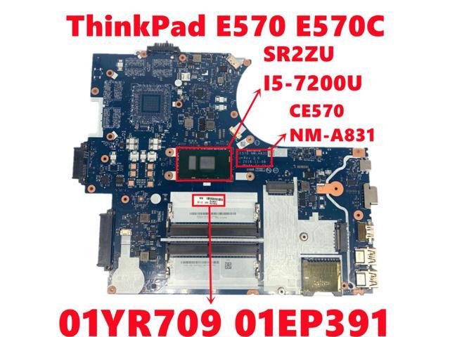 FRU 01YR709 01EP391 For Lenovo ThinkPad E570 E570C Laptop Motherboard CE570 NM-A831 With SR2ZU ...