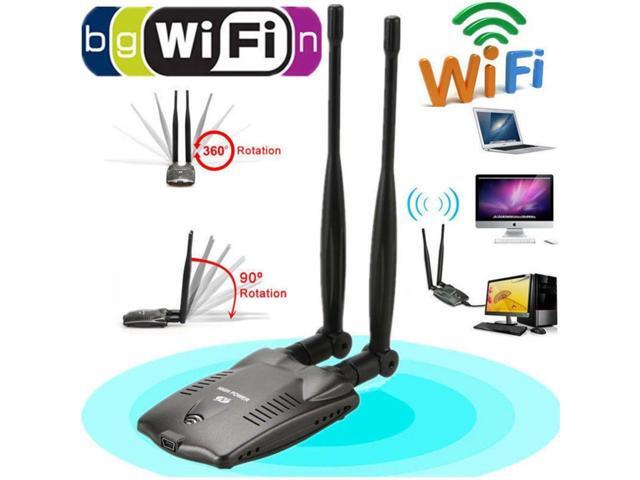 High power Blueway N9100 Wi-Fi Decoder Wireless WiFi USB Adapter ...