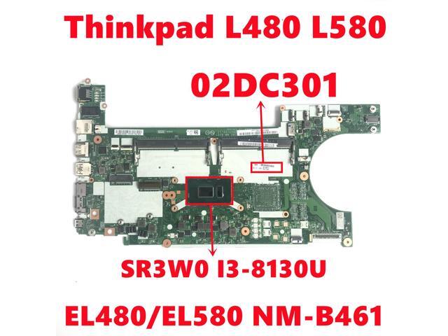 FRU:02DC301 Mainboard For Lenovo Thinkpad L480 L580 Laptop Motherboard ...