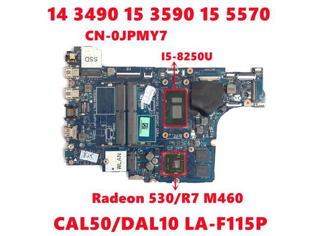 CN-0JPMY7 JPMY7 For dell 14 3490 15 3590 15 5570 Laptop Motherboard CAL50/DAL10 LA-F115P With I5 ...