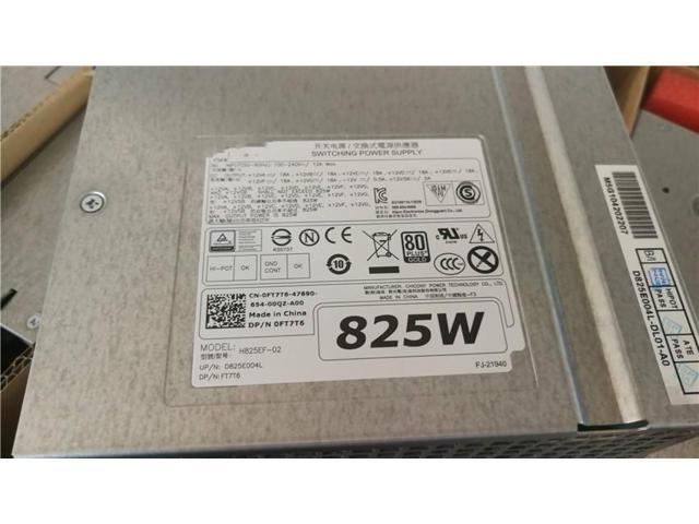 For DELL T7910 T5810 T7810 power supply H825EF-02 W1FJK FT7T6 825w ...