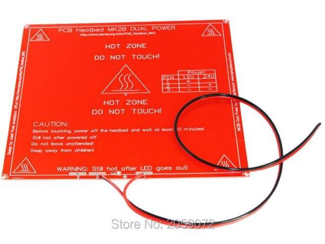 3D Printer PCB Heatbed Mk2b-214x214-cable Heated Bed Hot Plate for ...