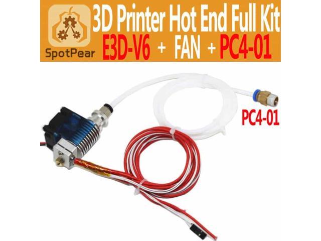 3d printer print head E3D-V6 HotEnd Kit Bowden/RepRap extruder parts ...