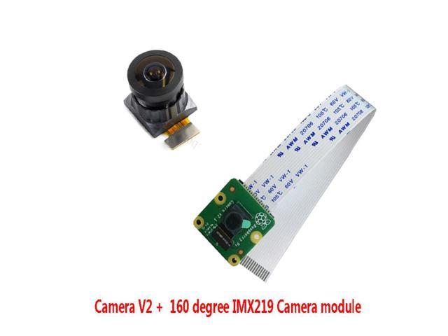 Raspberry Pi Camera V2 and 160 degree IMX219 Camera Module 8mp together ...