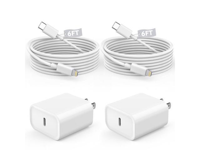 Fast Charger iPhone iPhone Charger Fast Charging 2Pack USB C Wall ...