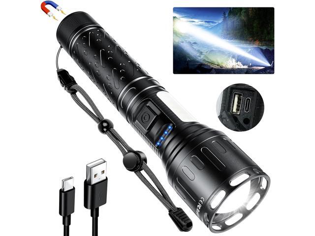 MOREVAC Flashlights High Lumens Rechargeable- 100,000LM Super Bright ...
