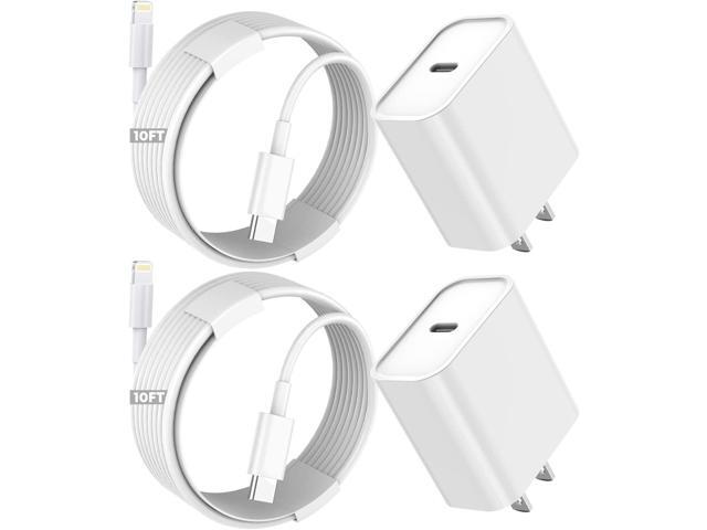 iPhone Fast Charger Extra Long iPhone Charger Fast Charging 10Foot ...