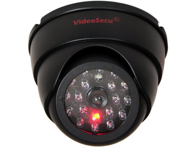 VideoSecu CCTV Dummy Surveillance Dome Camera Fake Infrared IR LED Home ...