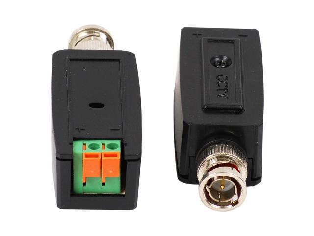 VideoSecu CCTV 2 Pcs Passive Security Camera Video Baluns Network ...