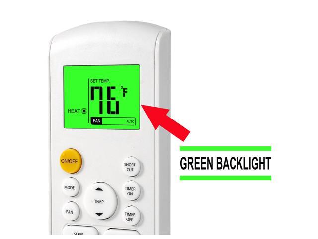 Replacement Air Conditioner Remote, Remote Control for Omnia Rg57A3 ...