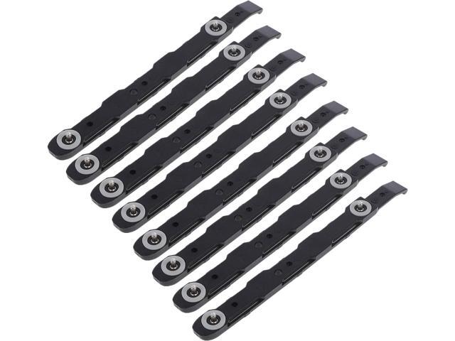 8 Pack Chassis Hard Drive Mounting Plastic Rails Chassis Hard Drive ...