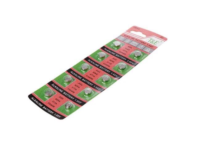 10PCS Watch Coin Battery AG4 377A 377 LR626 SR626SW SR66 LR66 Button Cell Batteries Toys Remote ...