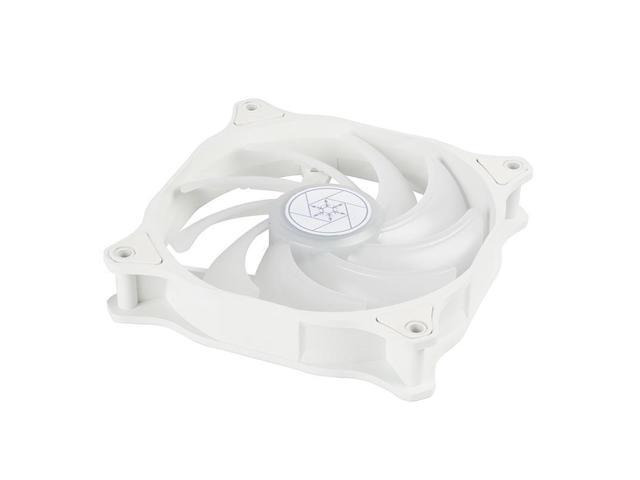 SilverStone PF240-ARGB White AIO CPU Liquid Cooling/ARGB/Dual 120mm PWM ...