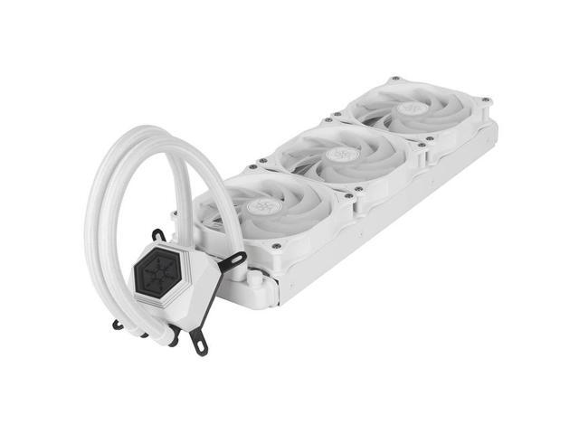 SilverStone PF360-ARGB White AIO CPU Liquid Cooling/ARGB/ Triple 120mm ...