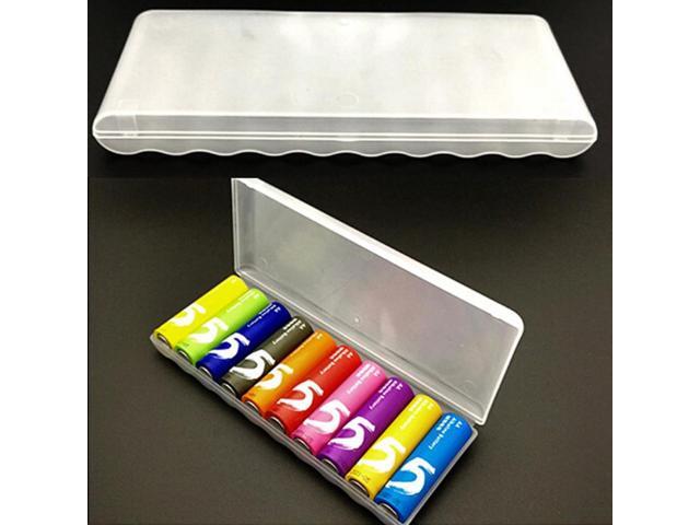 Plastic Case Holder Storage Box Cover for 10pcs AA Box Container Bag ...