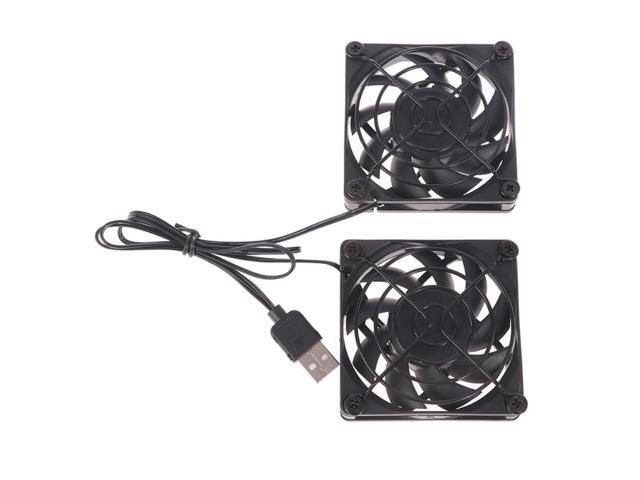 USB Cooling Fan 70x70x15mm 5V 0.2A For ASUS RT-AC68U/AC86U/AC87U/R8000 ...