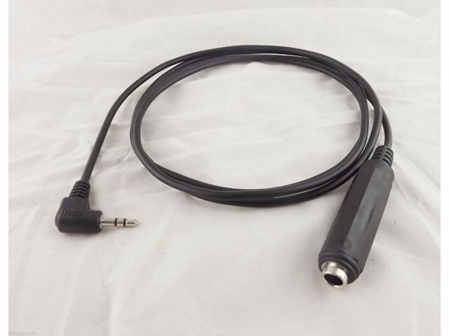 FOR 1pc 3.5mm 1 Angled Male To 6.35mm Female Stereo Audio Adapter ...