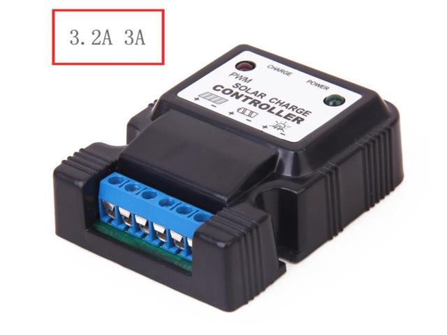 3A Solar Controller 3.2V 3A Auto Intelligence Solar PWM Cell Charger ...