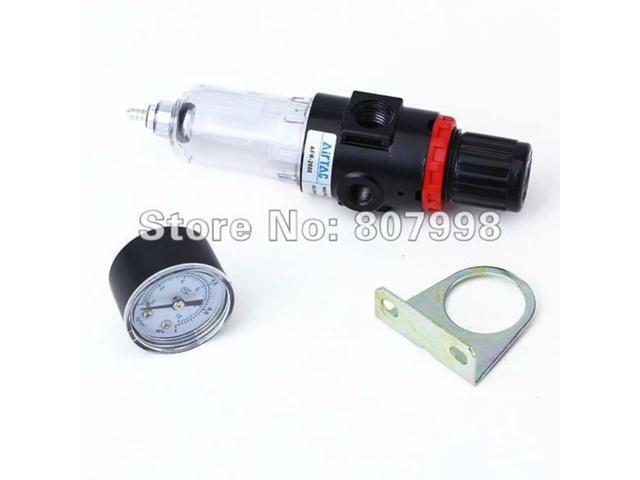 2pcs/lot,1/4'' Ports Pneumatic Air Filter Regulator Reducing Valve With ...