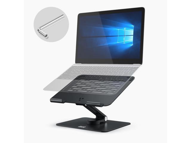 Minthouz 360 Rotating Laptop Stand for Desk Adjustable Height Swivel ...