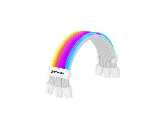 Qinghai Electronics Addressable RGB PCIe 8Pin Power Extension Cable ...