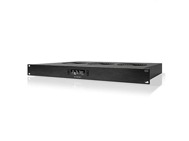 AC Infinity CLOUDPLATE T2, Rack Mount Fan 1U, Top Exhaust Airflow, for ...