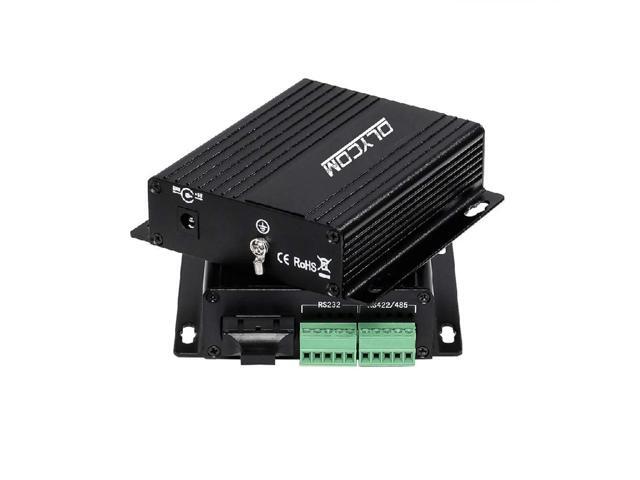 OLYCOM One Pair Serial to Fiber Converter RS232 RS485 RS422 Optic Modem ...