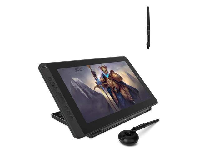 Huion Kamvas 13 Drawing Tablet Green with Adjustable Stand, PW517 ...