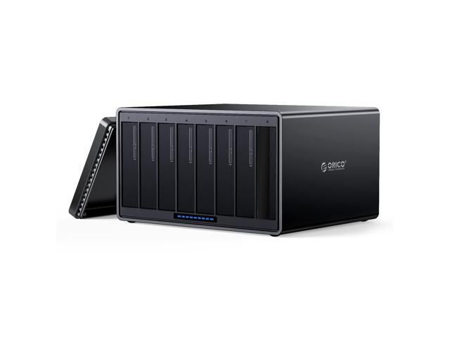 ORICO 8 Bay External Hard Drive Enclosure Magnetic Aluminum Type C to ...