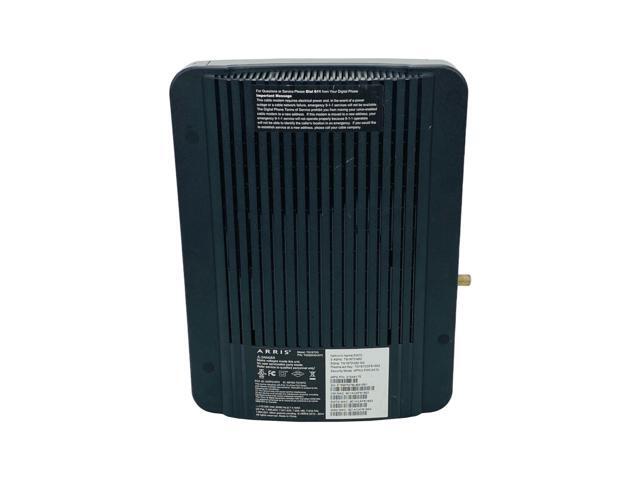 Refurbished: Arris TG1672G Touchstone Telephony Gateway Wi-Fi 2.4GHz 5 ...
